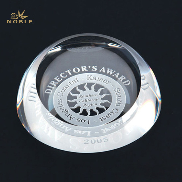 Custom Logo Crystal Sports Paperweight Buy Product on Yiwu Noble Import ...
