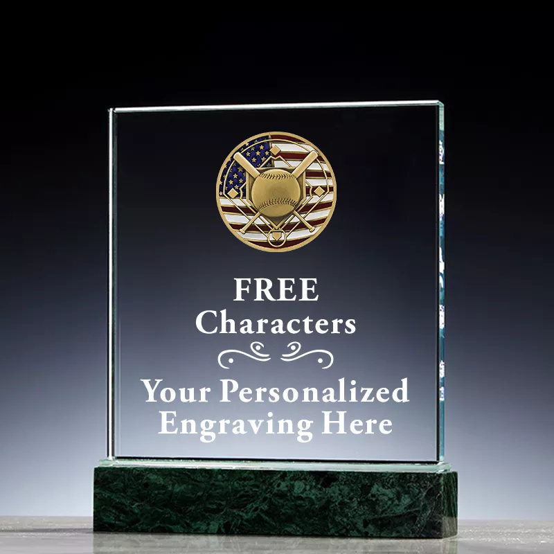 Sports Medal Award Crystal Baseball Championship Trophy - Buy Baseball ...