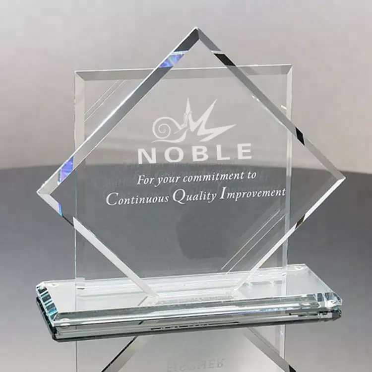 Noble High Quality New Design Jade Glass Trophy Plaque Awards - Buy ...