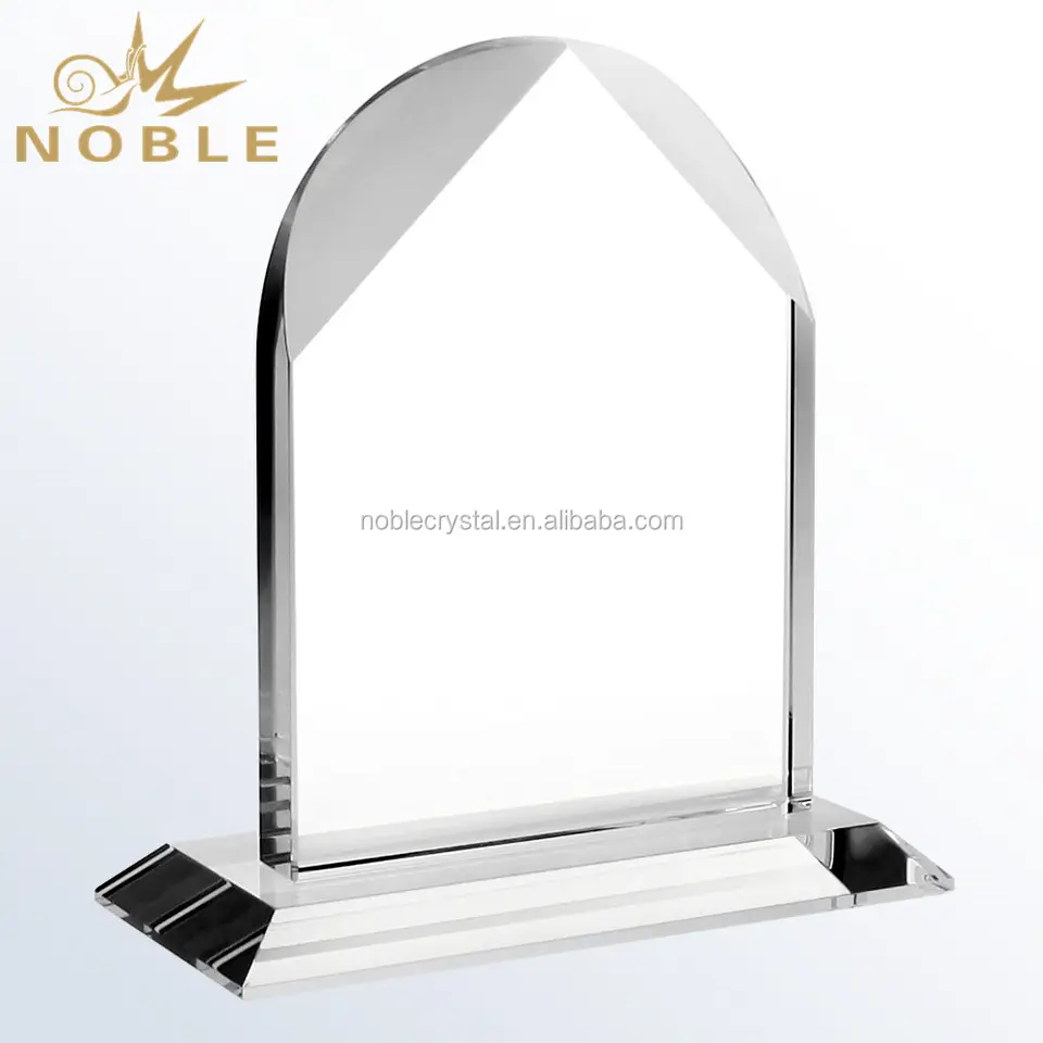 Free Engraving Customized Arched Crystal Blank Trophy Plaques - Buy ...