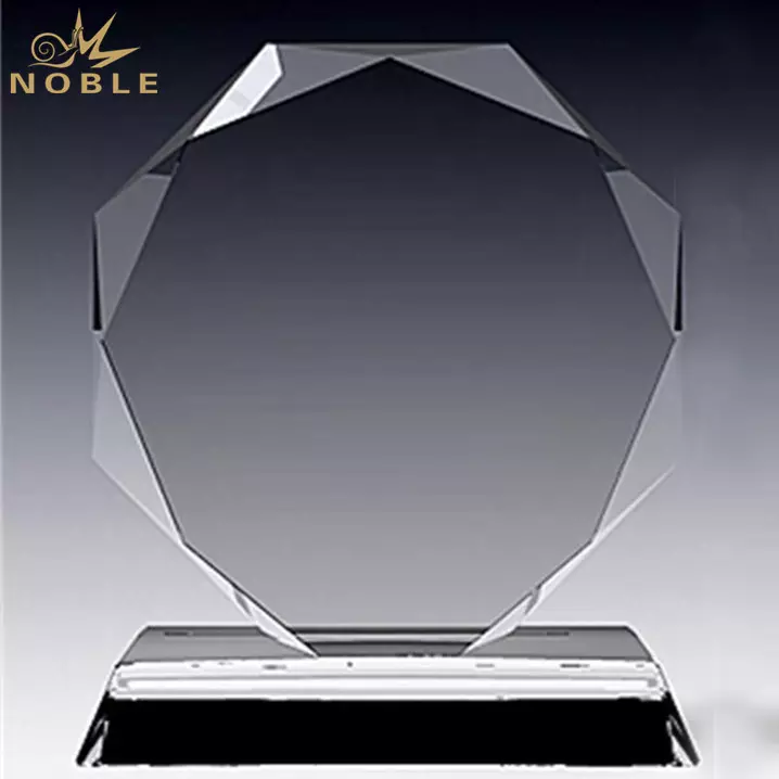 Noble Octagonal Blank Crystal Awards - Buy Octagonal Trophy, Flame ...