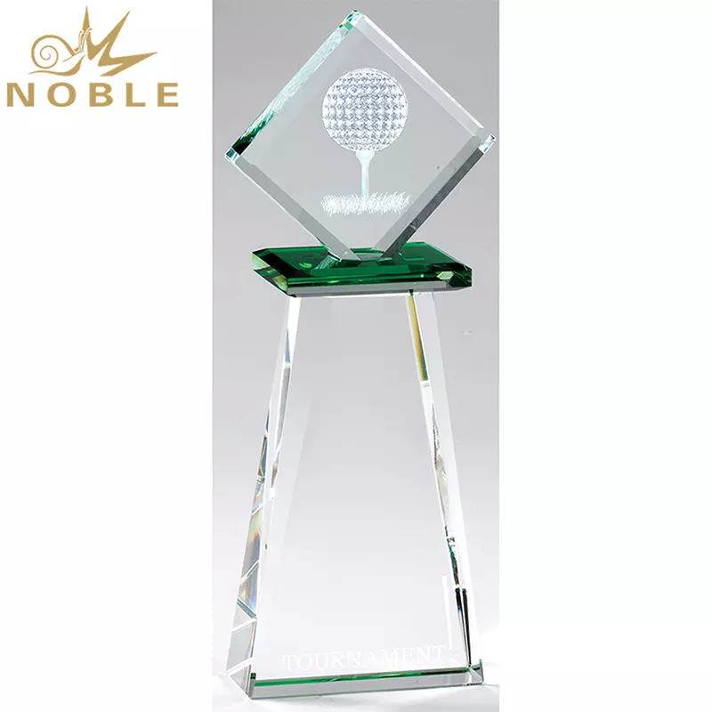 New Design Free Engraving Custom Sports Crystal Golf Trophy - Buy Crystal Golf Trophy, Flame ...