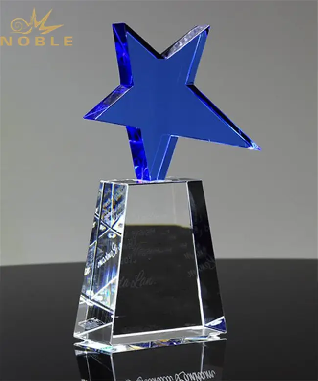 Wholesale K9 Crystal Star Trophy For Souvenir Gift - Buy K9 Crystal ...