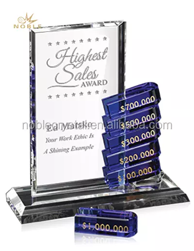 Custom Crystal Cooperation Teamwork Trophy - Buy Teamwork Trophy, Flame ...