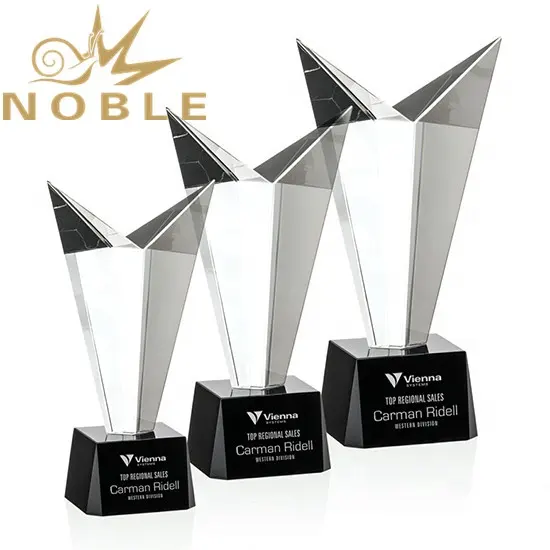 Noble Custom Striking Optical Crystal Award with Free Engraving - Buy ...