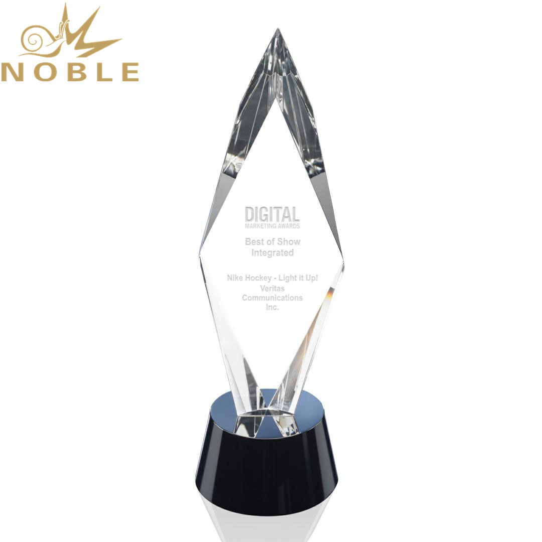 Design High Quality Custom Crystal Diamond Award Trophy - Buy Crystal ...