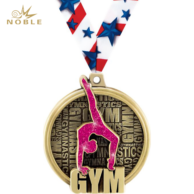 Custom Sports Kudos Female Gymnastics Medal - Buy Gymnastics Medal ...